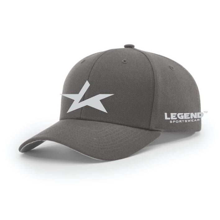 Legend 36ers Academy Charcoal Coaches Cap