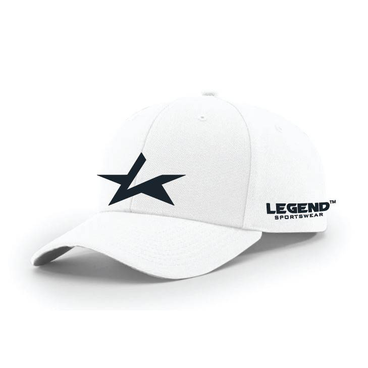 Legend 36ers Academy White Coaches Cap